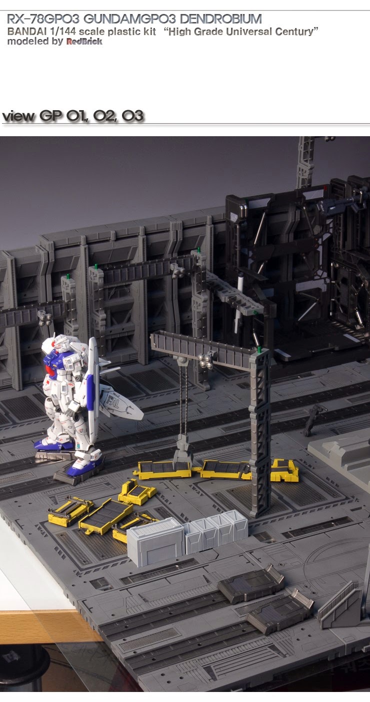 GUNDAM GUY: HGUC 1/144 RX-78GP03 Gundam GP03 Dendrobium - Customized Build