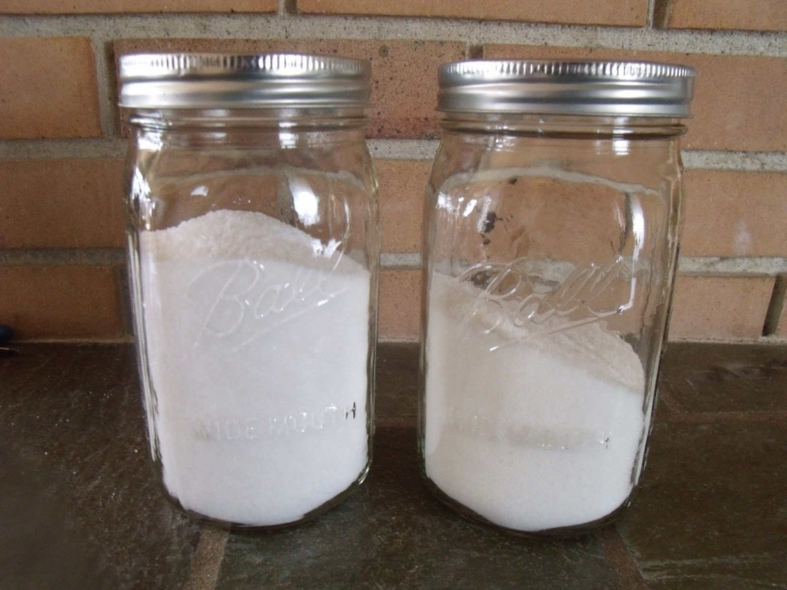 Gear Acres at Top of the Hill: Mason Jar Project for Salt Storage