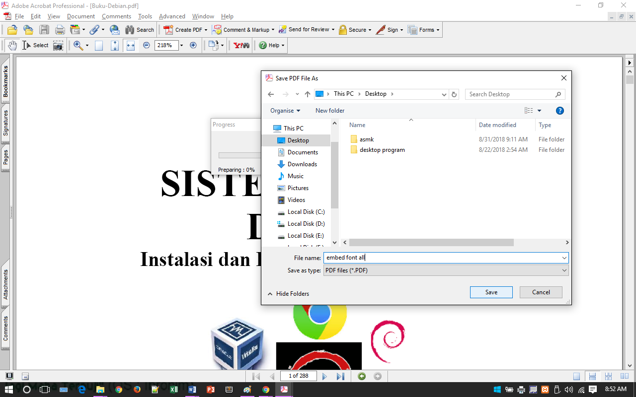 Resolve and how to fix font not embed in pdf for edas ~ Technology ...