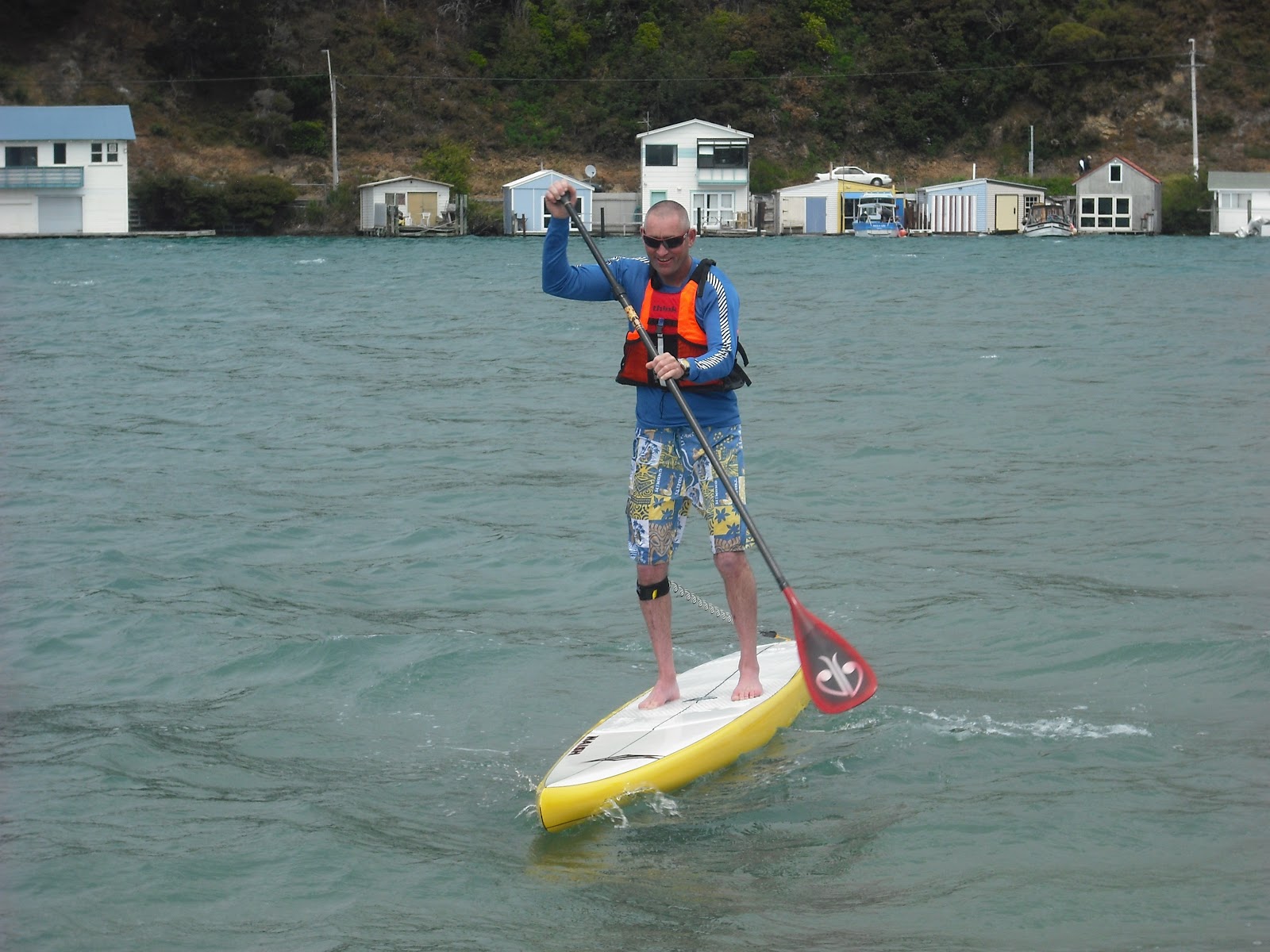 Welly Paddlers: surf ski yesterday SUP today