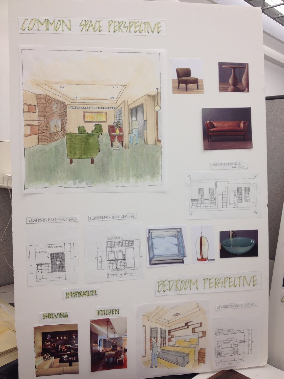 Michelle Hanna Interior Design Portfolio: One Bedroom and Common Space ...