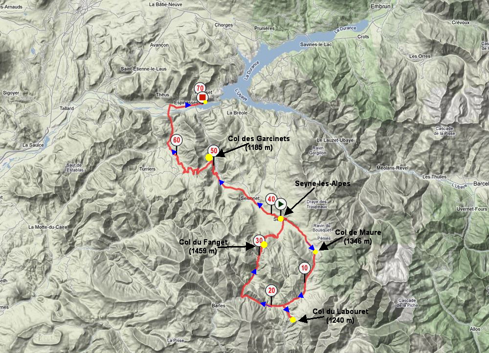 Mes randonnées: Quatre cols autour de Seyne-le-Alpes