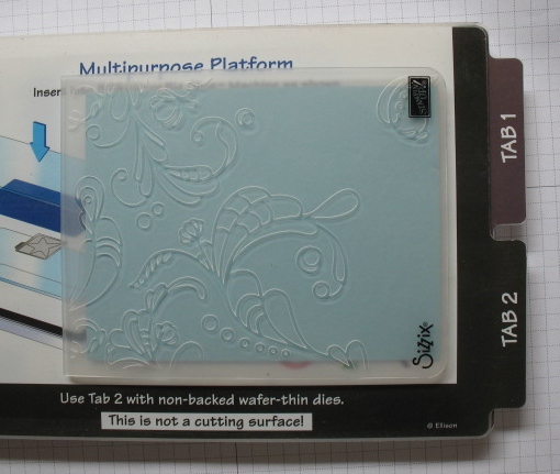 Stamp Girl: Dry Embossing Techniques: Frame