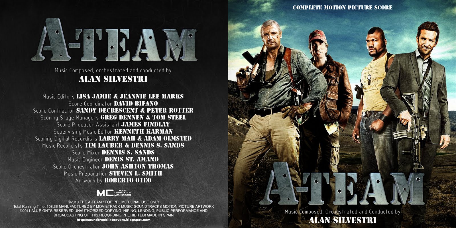 Soundtrack List Covers: The A-Team Complete (Alan Silvestri)