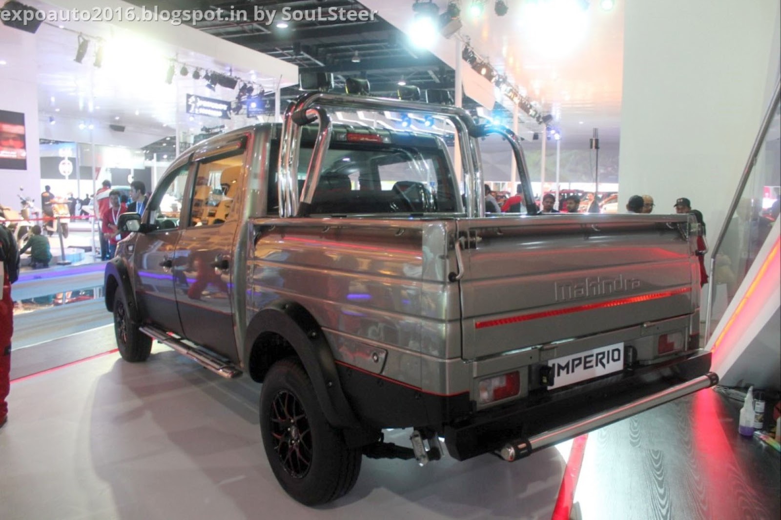 Auto Expo 2016 by SouLSteer: Mahindra Imperio Double Cabin customized ...