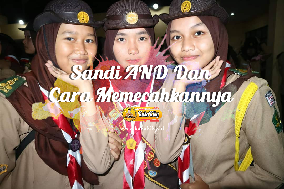 Pengertian Sandi AND Pramuka dan Cara Memecahkannya - KakaKiky | Blog ...
