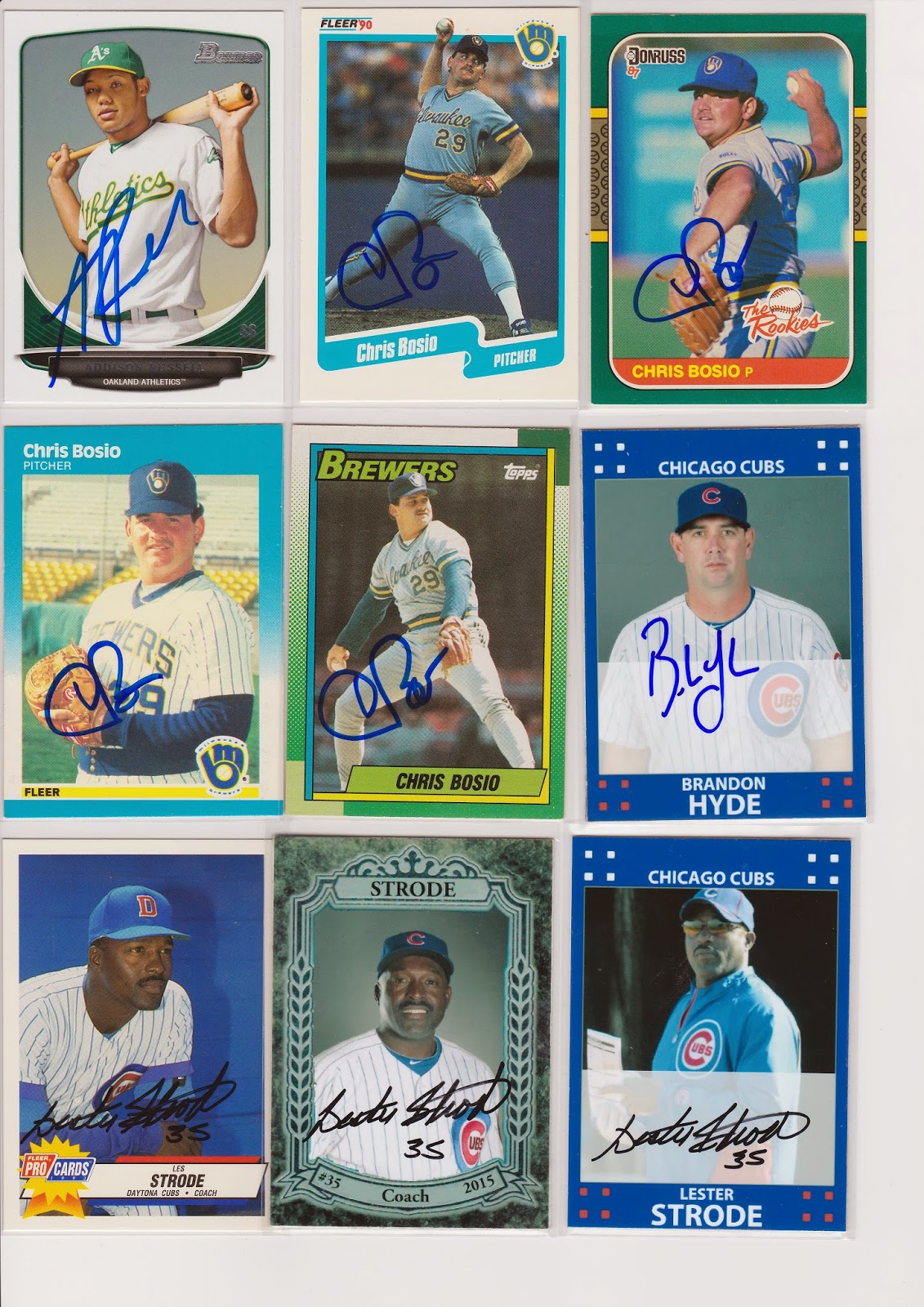 Jackson's Autographs: IP Chicago Cubs Autograph Recap at Sloan Park ...