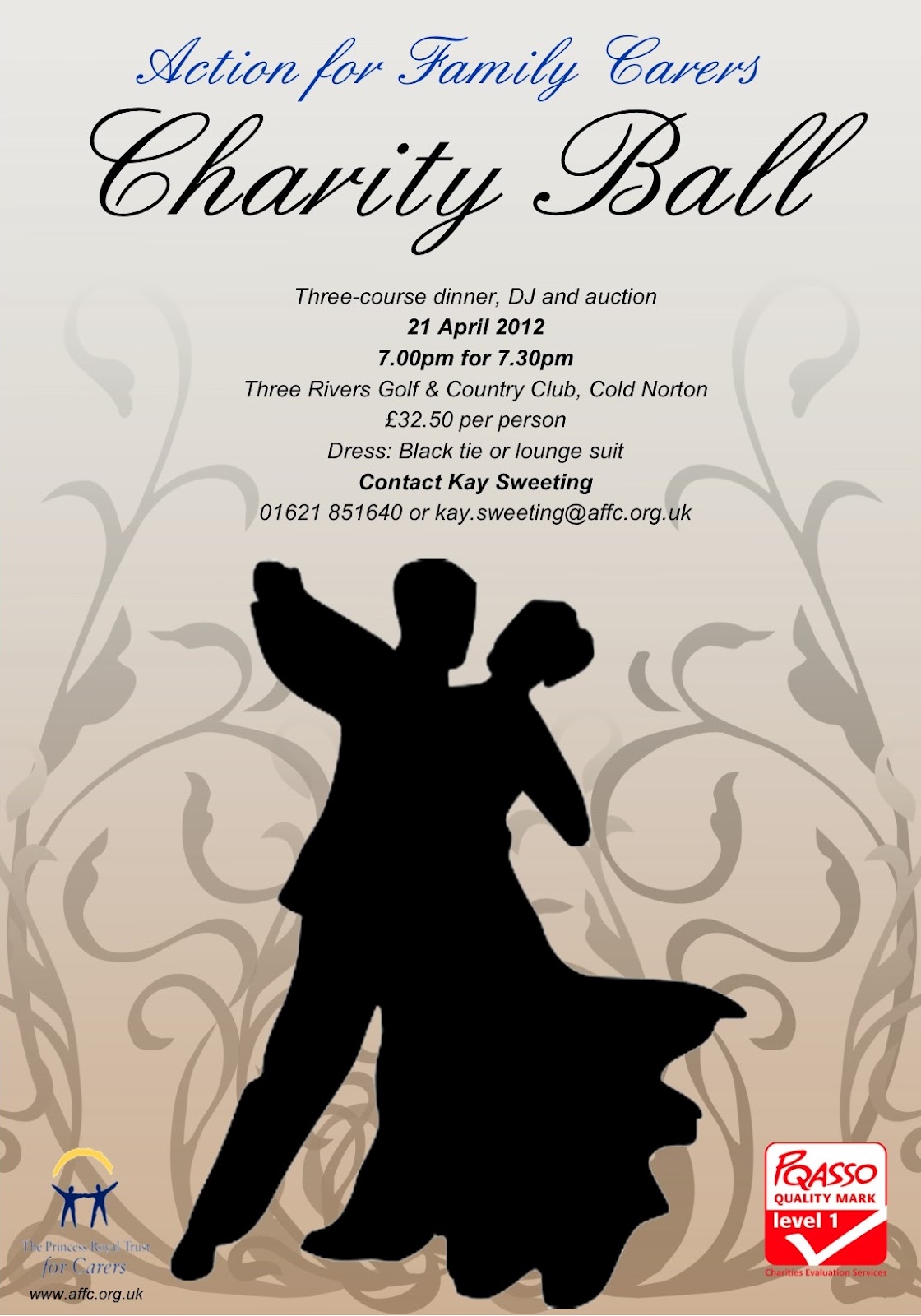 Hannah Curson: Charity Ball.