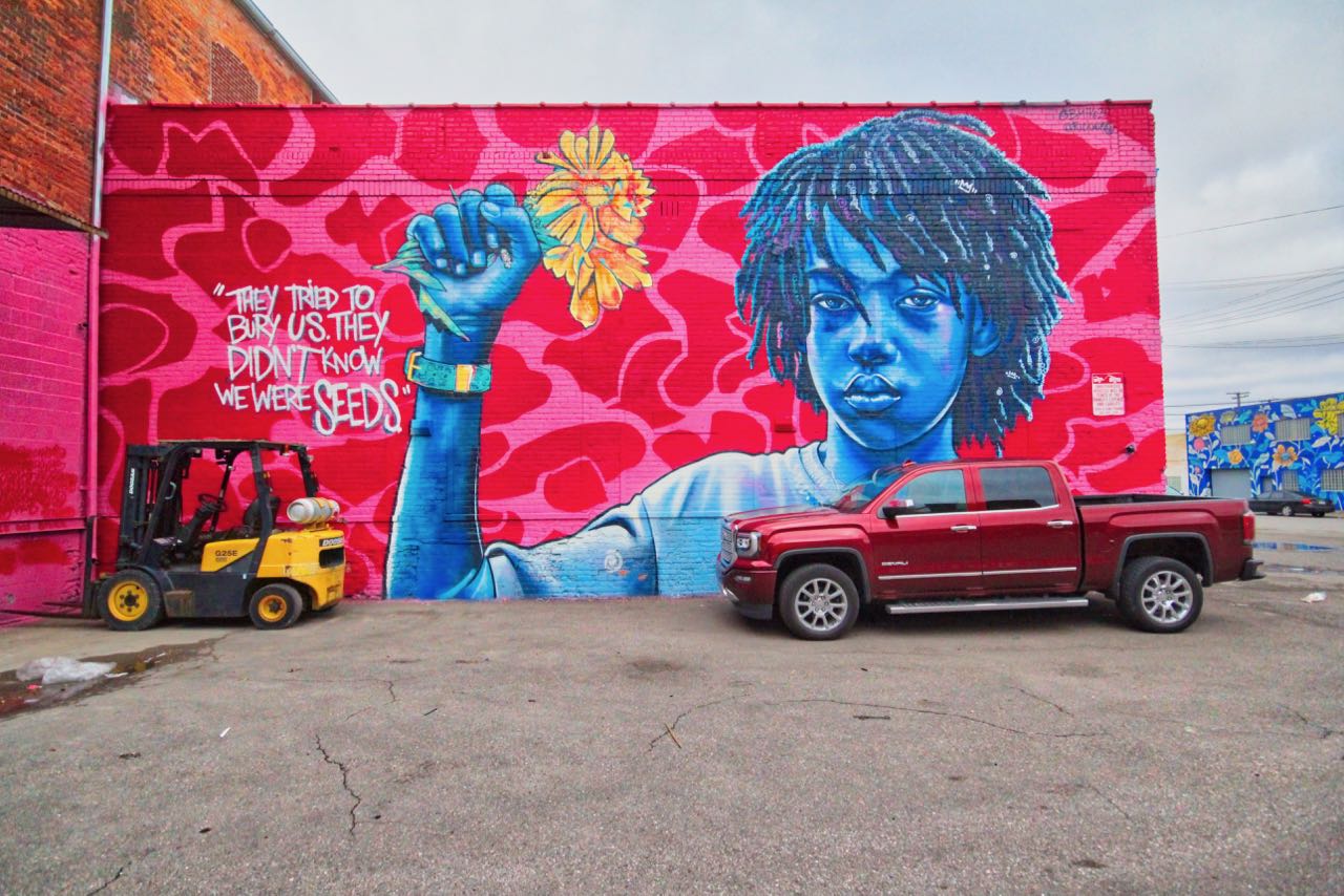 austin cubed: graffiti walk: detroit, michigan