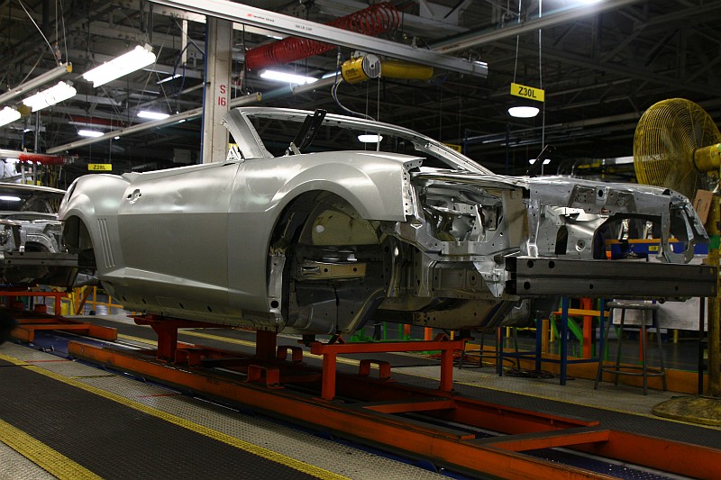 "Out & About" Photo Blog: General Motors Assembly Plant Tour -- June ...