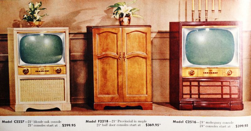The Golden Age of Television: 35 Cool Pics of TV Advertisements From ...