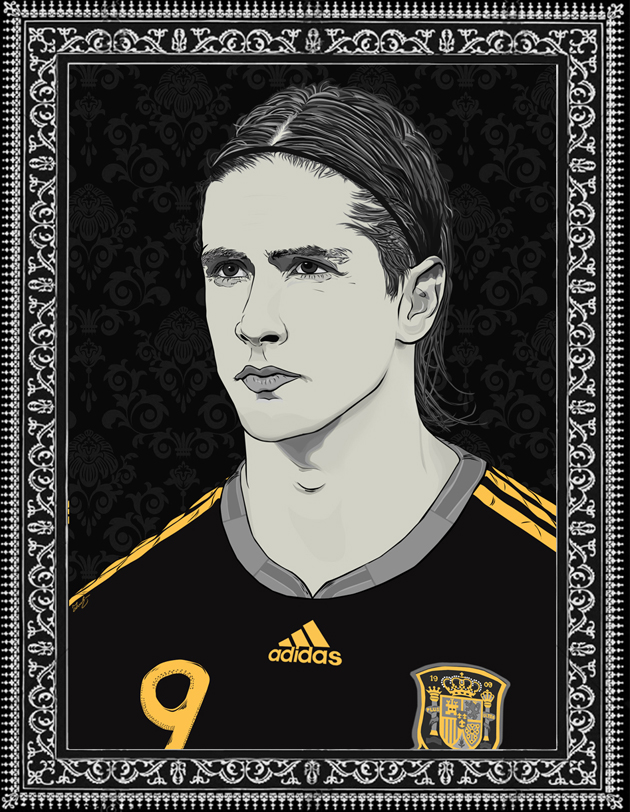 Cartoon Pictures of Fernando Torres