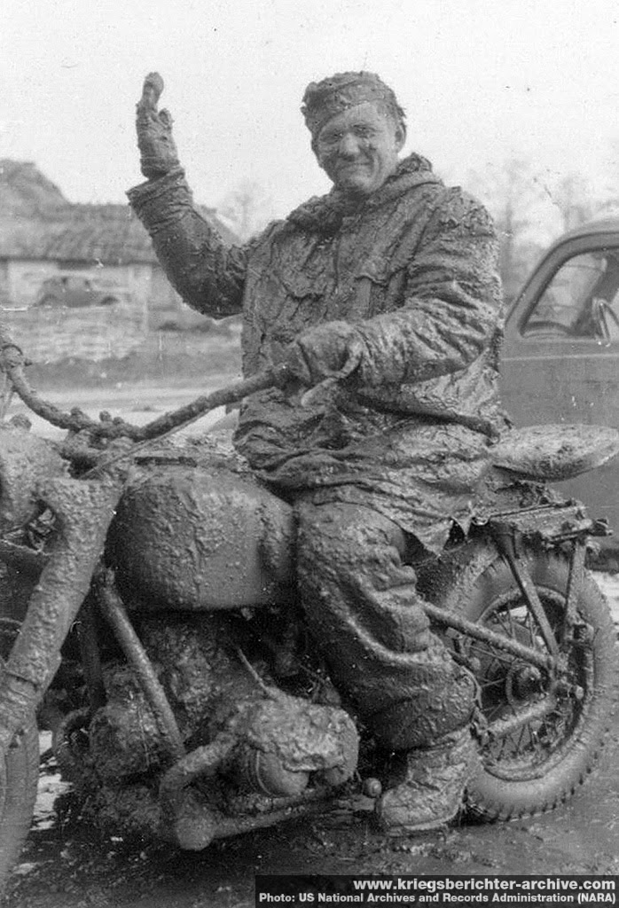 NAZI JERMAN: Foto Lumpur (Rasputitsa)