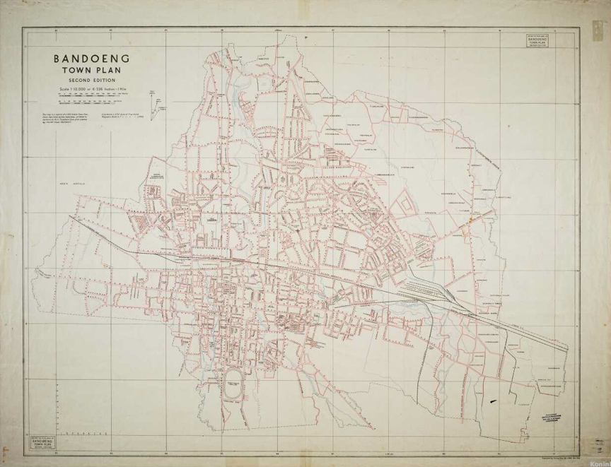 Hafiz Amirrol: Old Maps of Bandung (1921-1946)