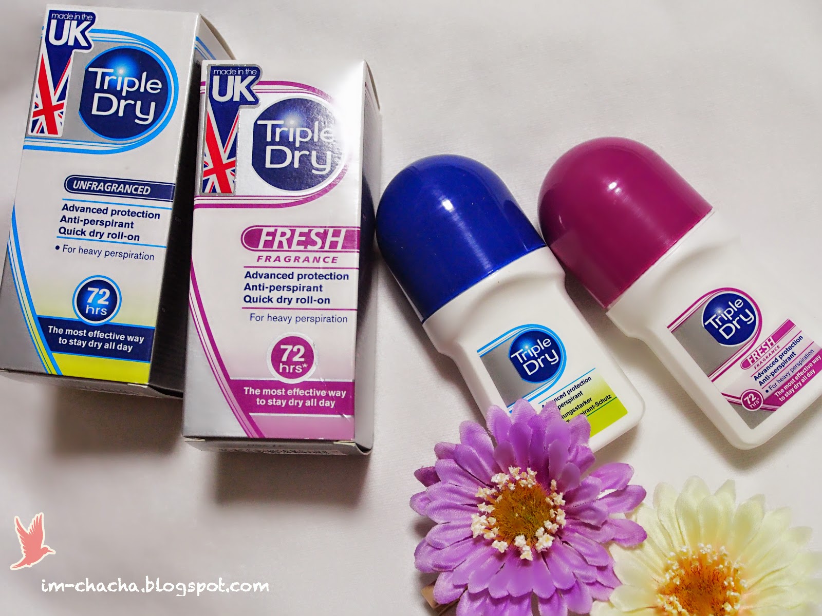 Triple Dry Anti-perspirant Roll On Review - Travel & Lifestyle Charlene22