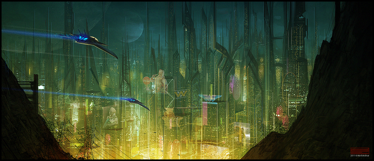 Mark Molnar - Sketchblog of Concept Art and Illustration Works: Mass ...