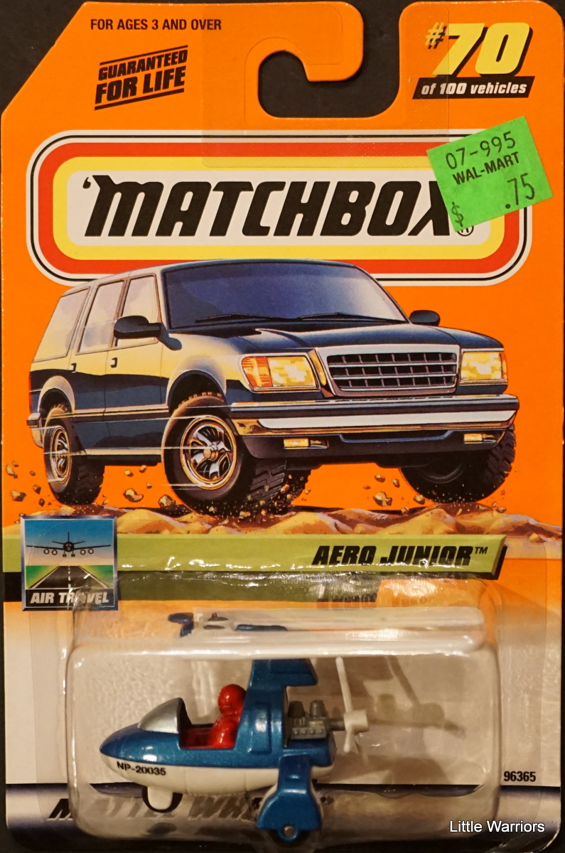 Little Warriors: Matchbox Aero Junior (MB428) - from the 2000 Regular ...