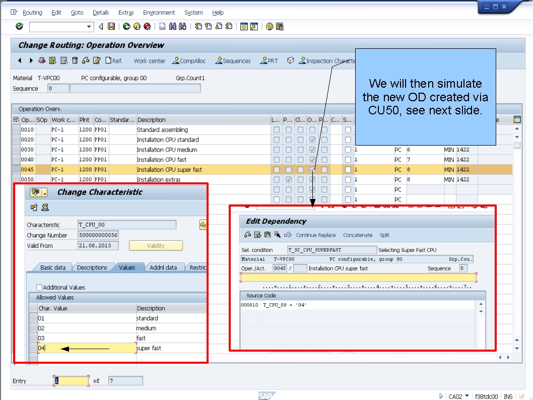 青蛙SAP分享 Froggy's SAP sharing: VC03 Selection Condition for Routing ...
