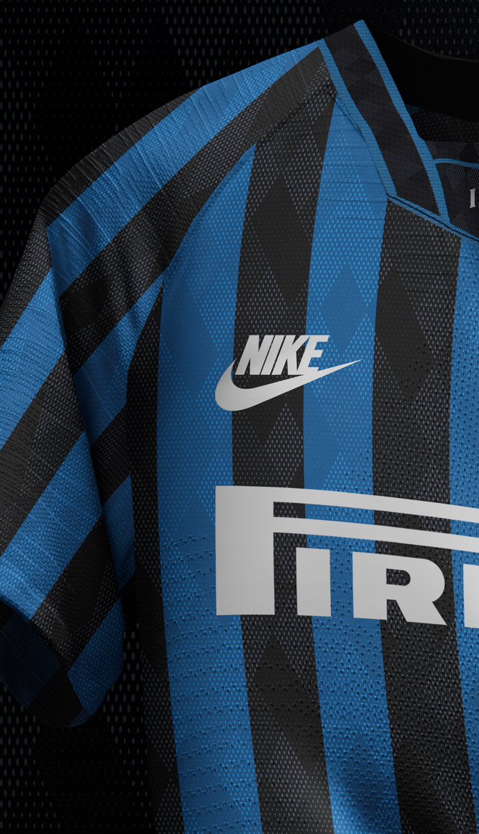 Stunning Nike Inter Milan 20-21 Home Kit Concept By Rupergraphic ...