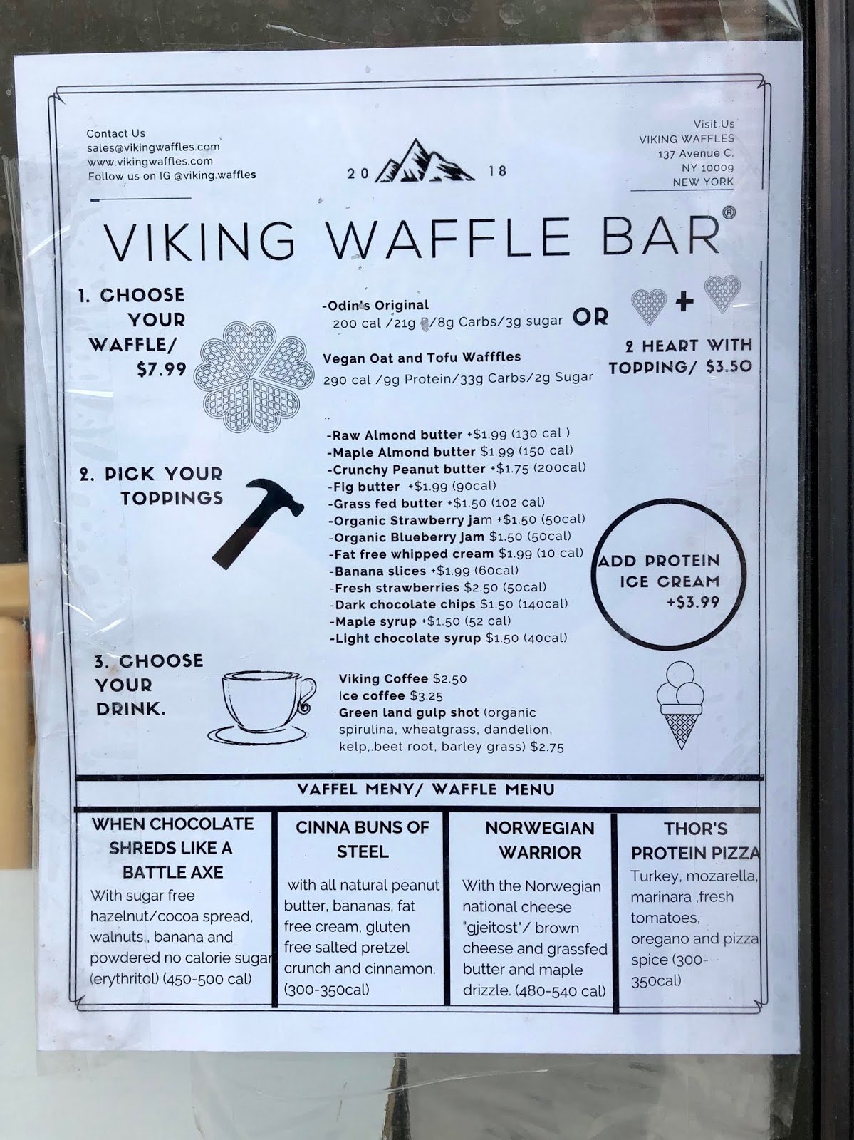 EV Grieve: Viking Waffles opens on Avenue C