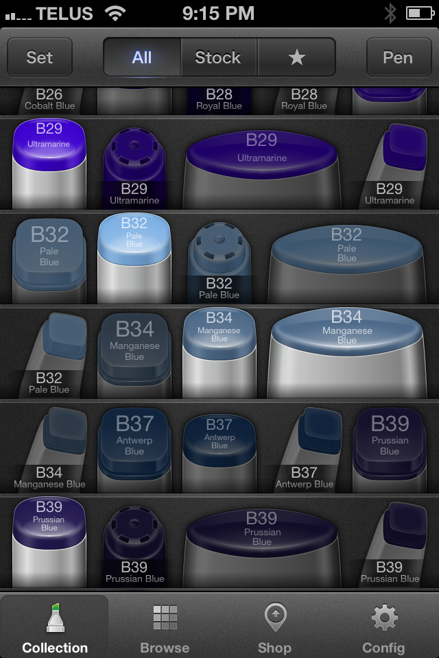 Shabby Chalet Studio 17: Copic Collection App