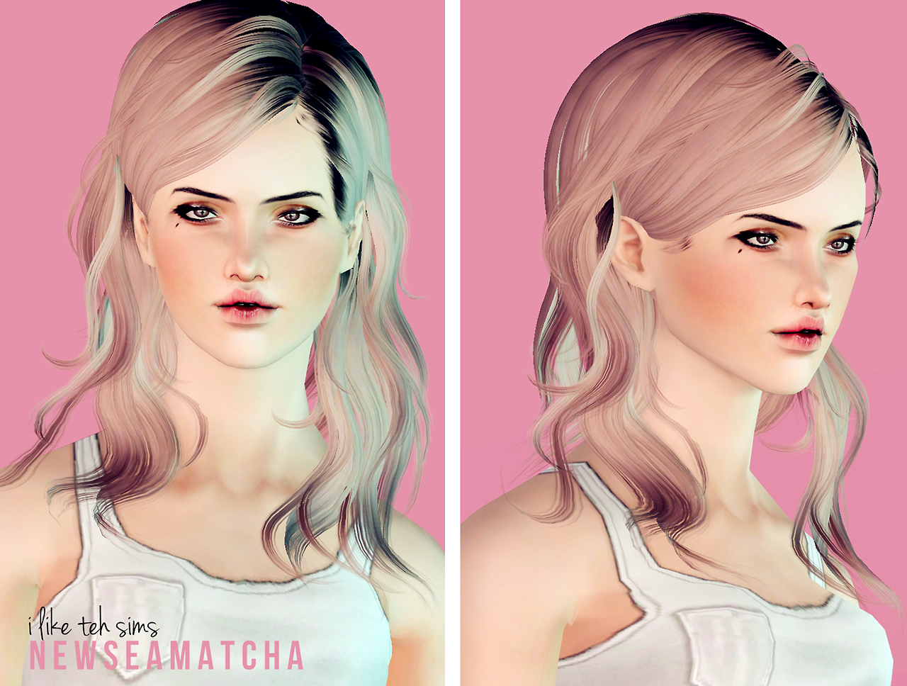 My Sims 3 Blog: Hair Retextures by I Like Teh Sims