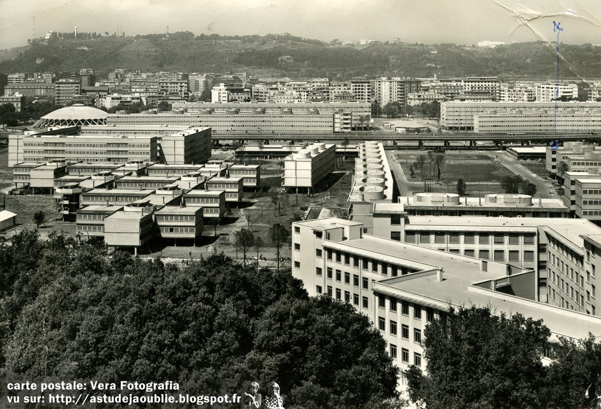 Rome - Palais des Sports, Village Olympique - P. L. Nervi