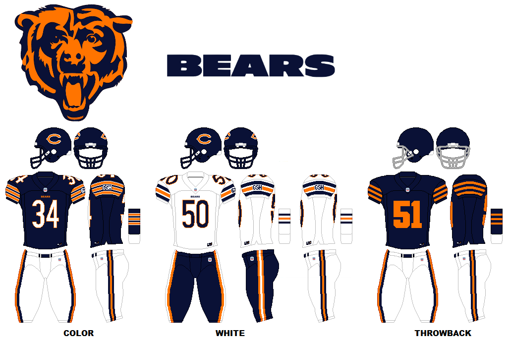 sports unis: NFL Uniforms