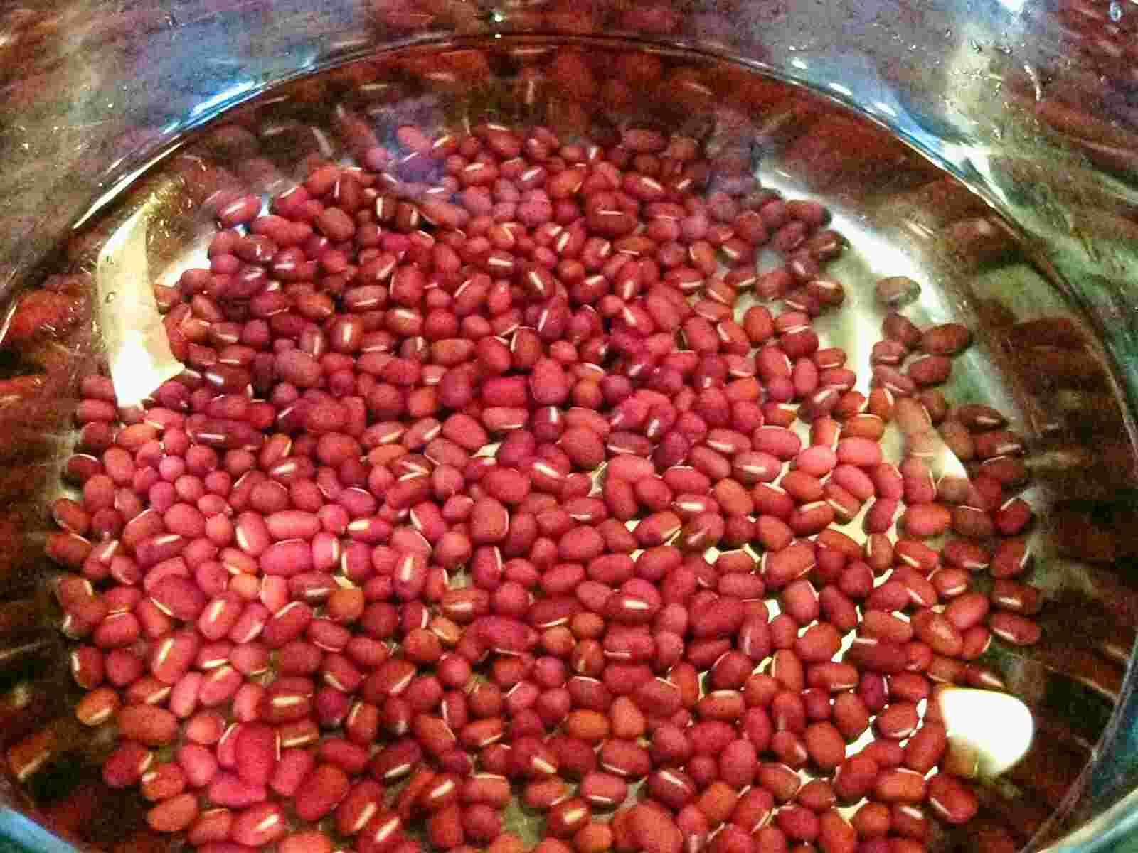 Recipes for Tom: Sekihan / steamed sweet rice with azuki beans (rice ...