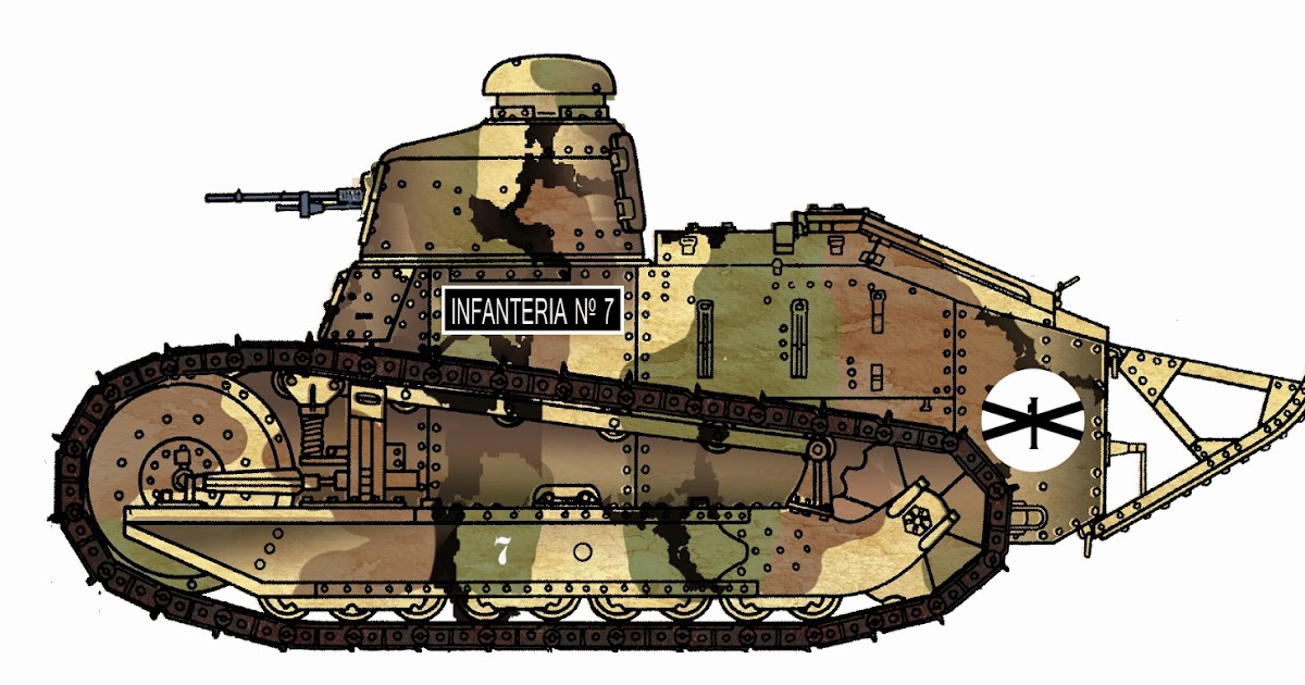 FCModeltips . Federico Collada: Calcas para el Renault FT-17 español ...