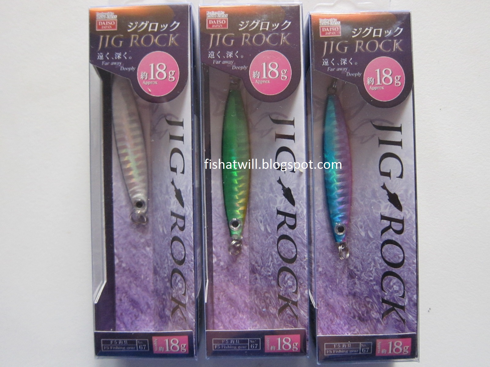 All about fishing: DAISO Jig Rock *New 2015 Model!*