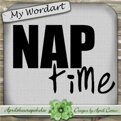 ApriltheScrapaholic: NAP TIME