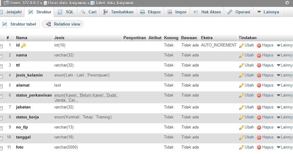 Menampilkan Database Berdasarkan Nilai Pada Kolom Tertentu - ROOT93.CO ...