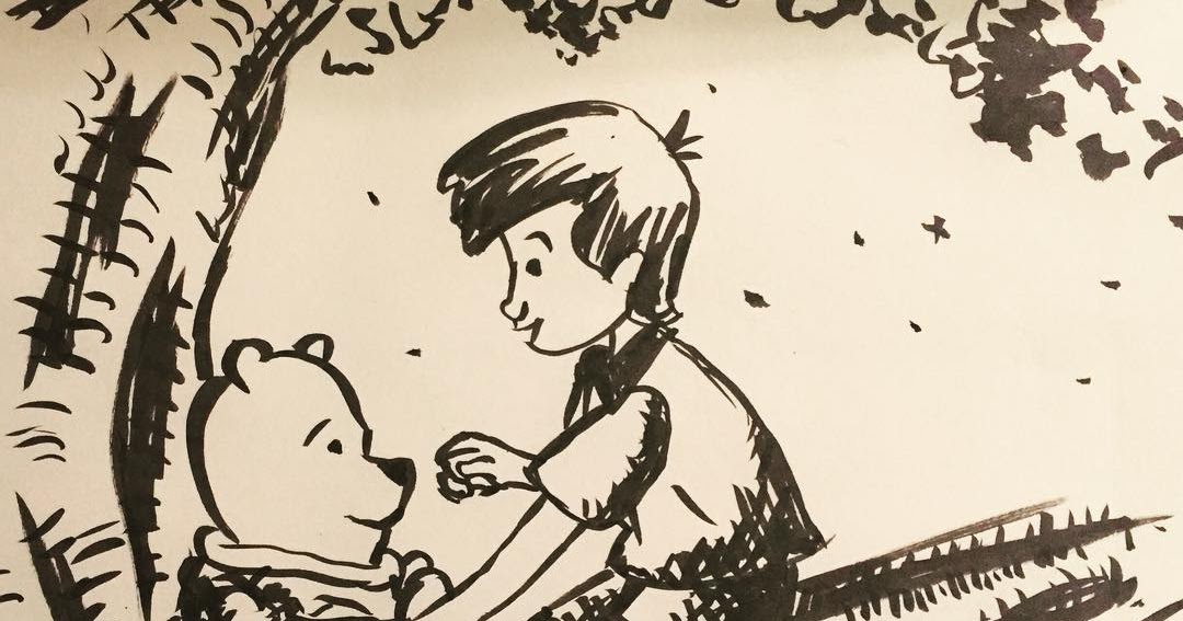 Holly Does Art: Christopher Robin Sketch