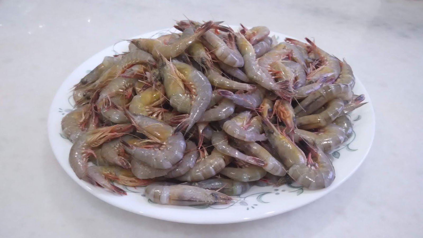 MAKING DRIED PRAWNS