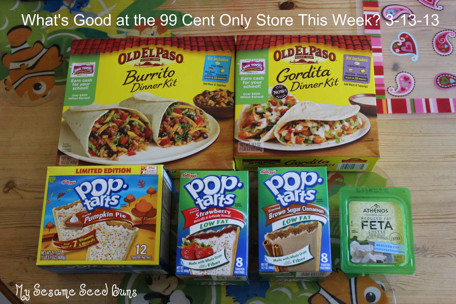 My Sesame Seed Buns: What's Good at the 99 Cent Only Store this Week? 3 ...