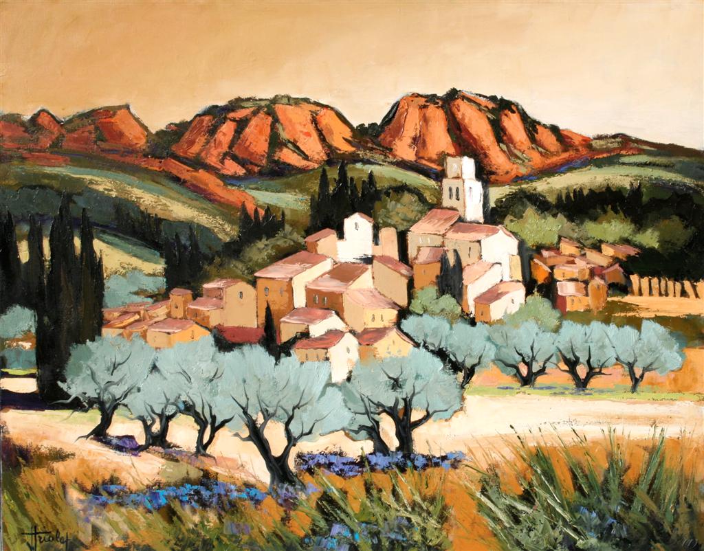 Seattle Art Galleries R E Welch: Jean Triolet - Painter of Felicity