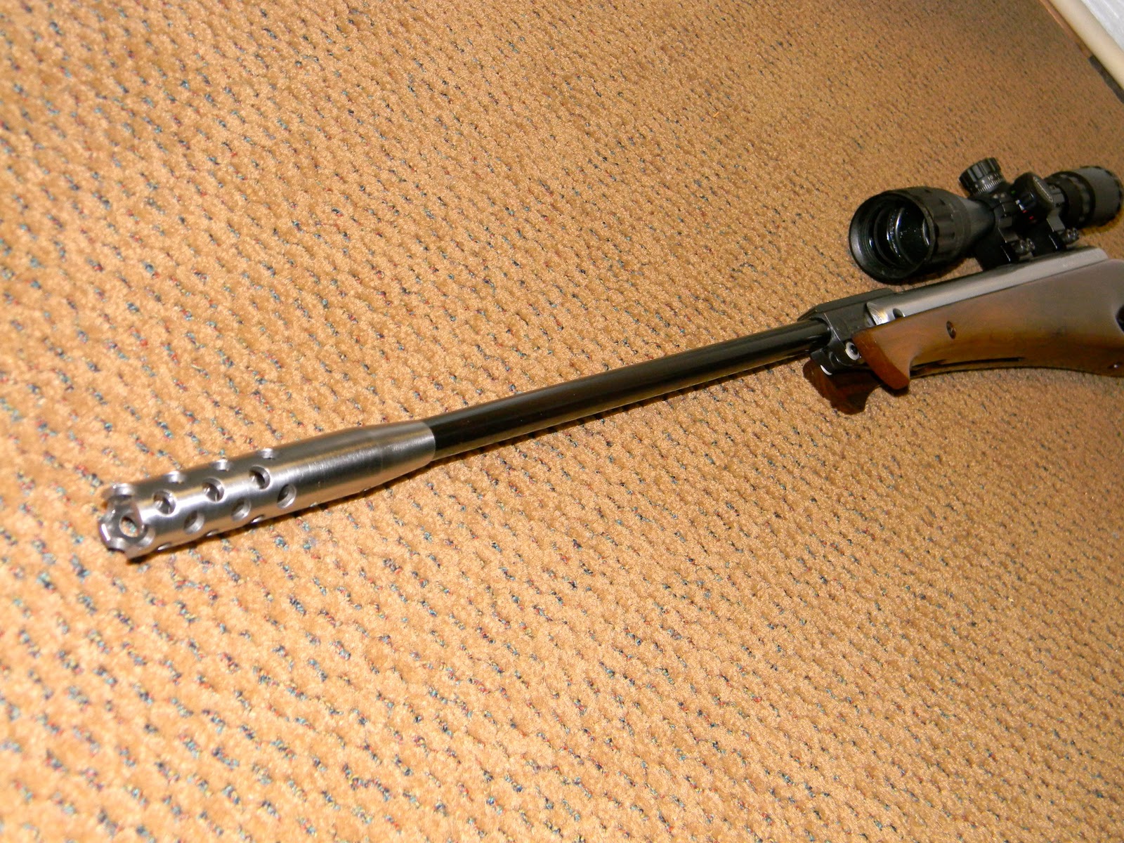 Another Airgun Blog: New Muzzle Brake on the FWB 124--Final