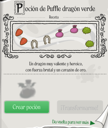 Club Penguin Manicitol Super Guía: Crear Pócima de Puffle Dragón Verde
