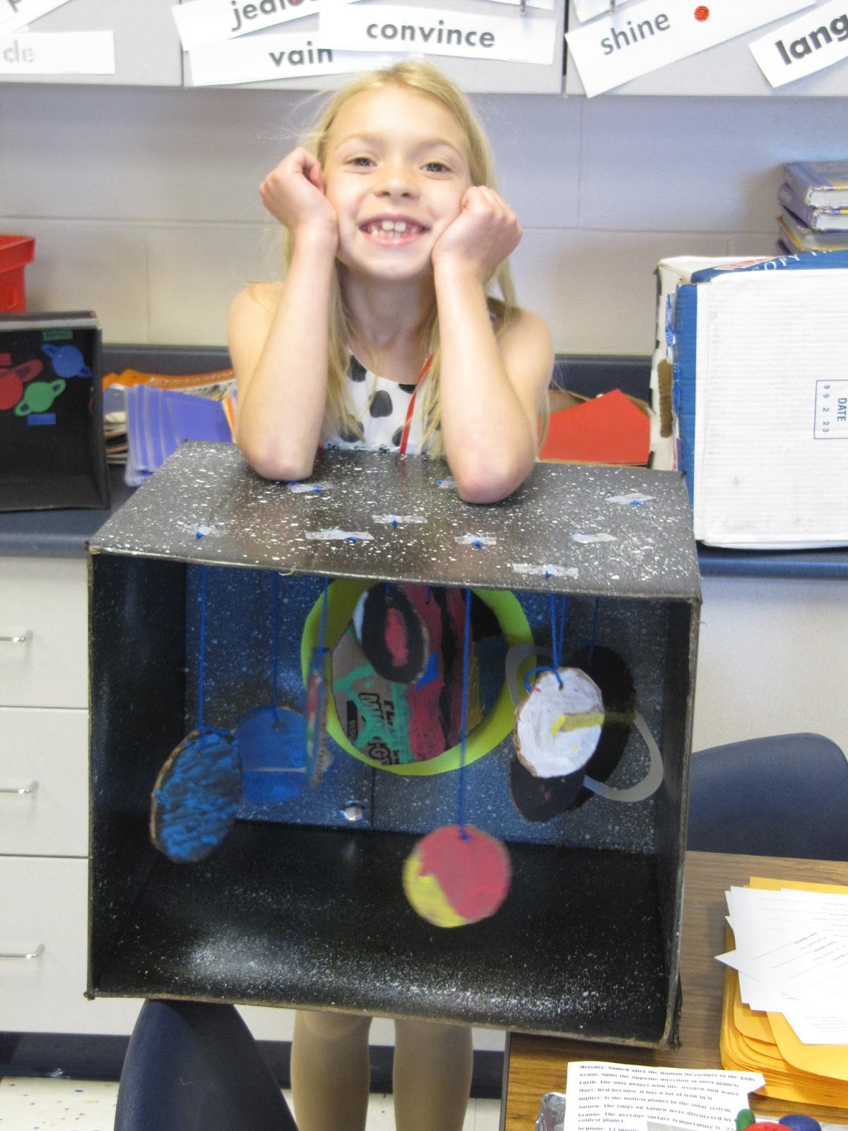 Mrs. Reese's Third Grade: Solar System Projects