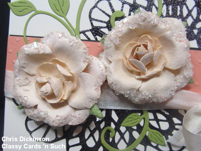 Classy Cards 'n Such: Italian Flourish and Roses - 3D art!!!