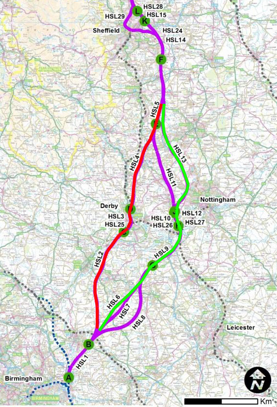 HS2 - winners and losers in the East Midlands