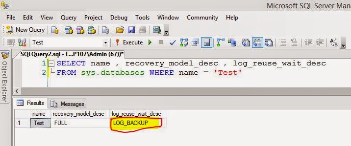 SQL/NoSQL Public Diary: Find the Cause of Transaction Log Growth Using ...