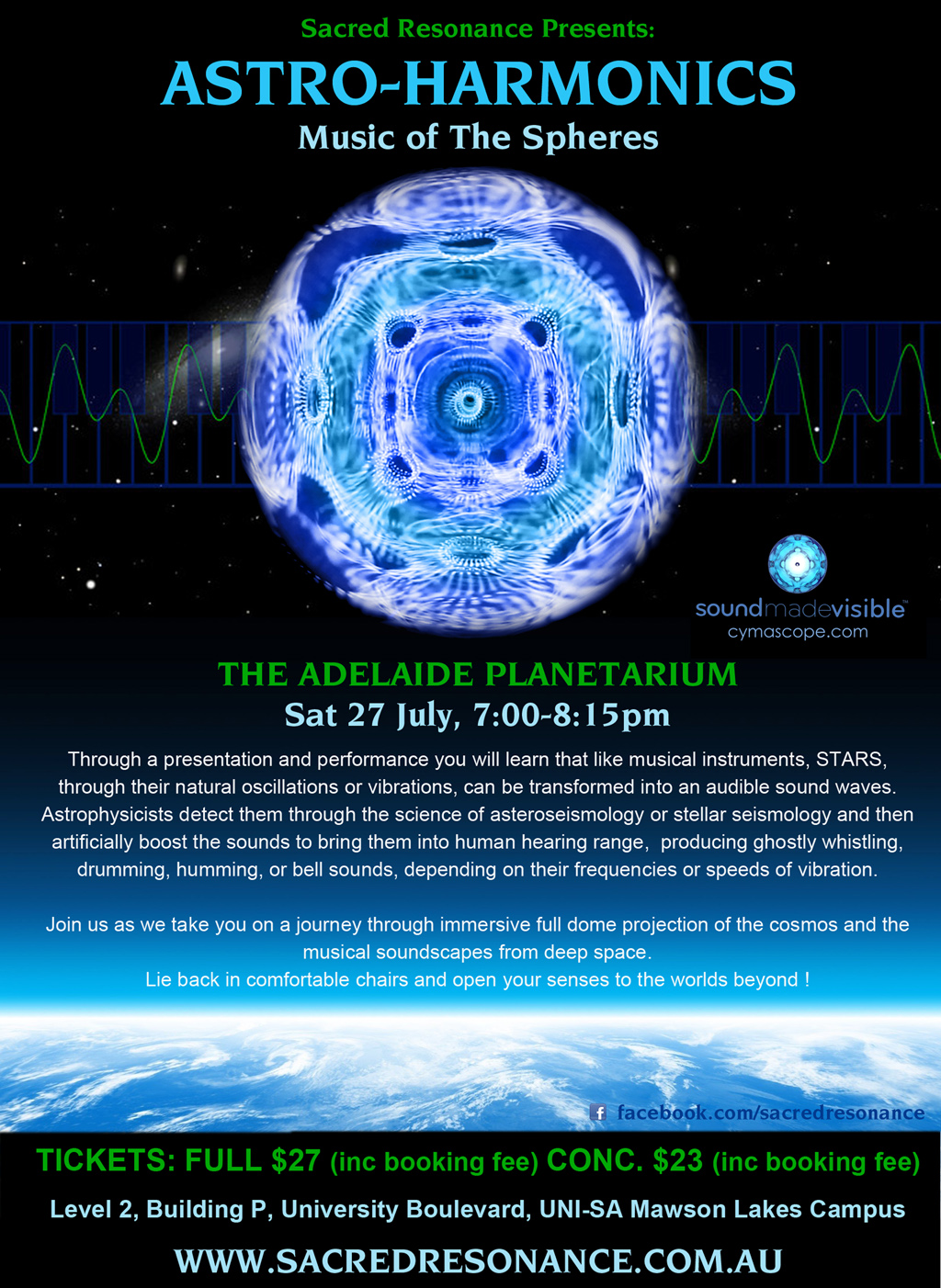 Sacred Resonance : Astro-Harmonics "Music of the Spheres"