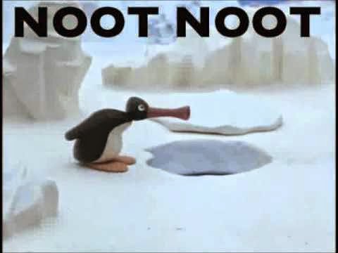 GleeTree92: MM Sunday: Cartoon - NOOT NOOT + tutorial