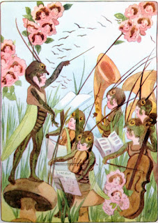 The Literate Quilter: A Year With the Fairies: The Insect Orchestra