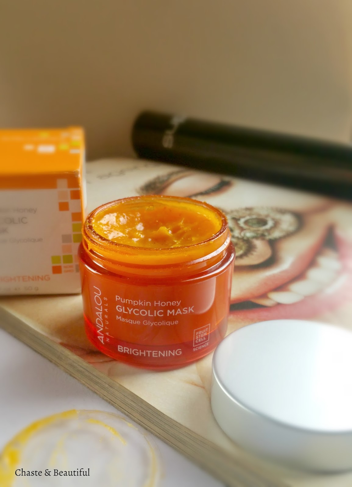 Review || Andalou Naturals Pumpkin Honey Glycolic Mask – Brightening ...