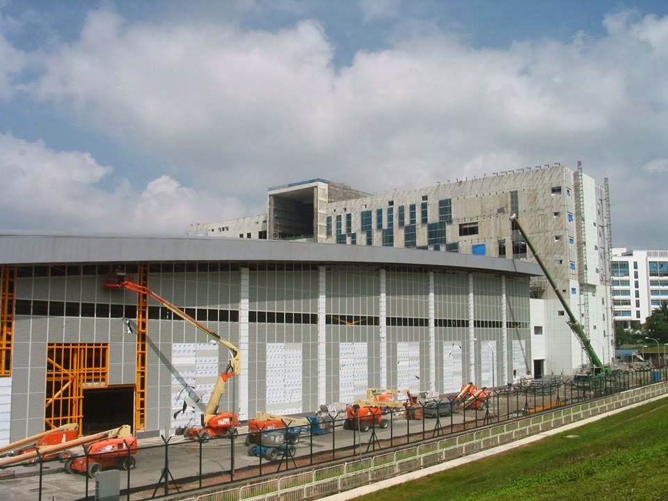 Downtown Line Construction: Gali Batu depot update