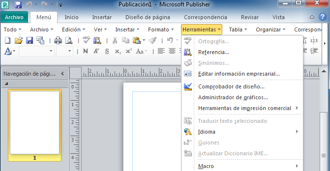 ACTIVIDADES TECNOLOGIA KAREN: Introducción a Publisher 2010, qué es ...