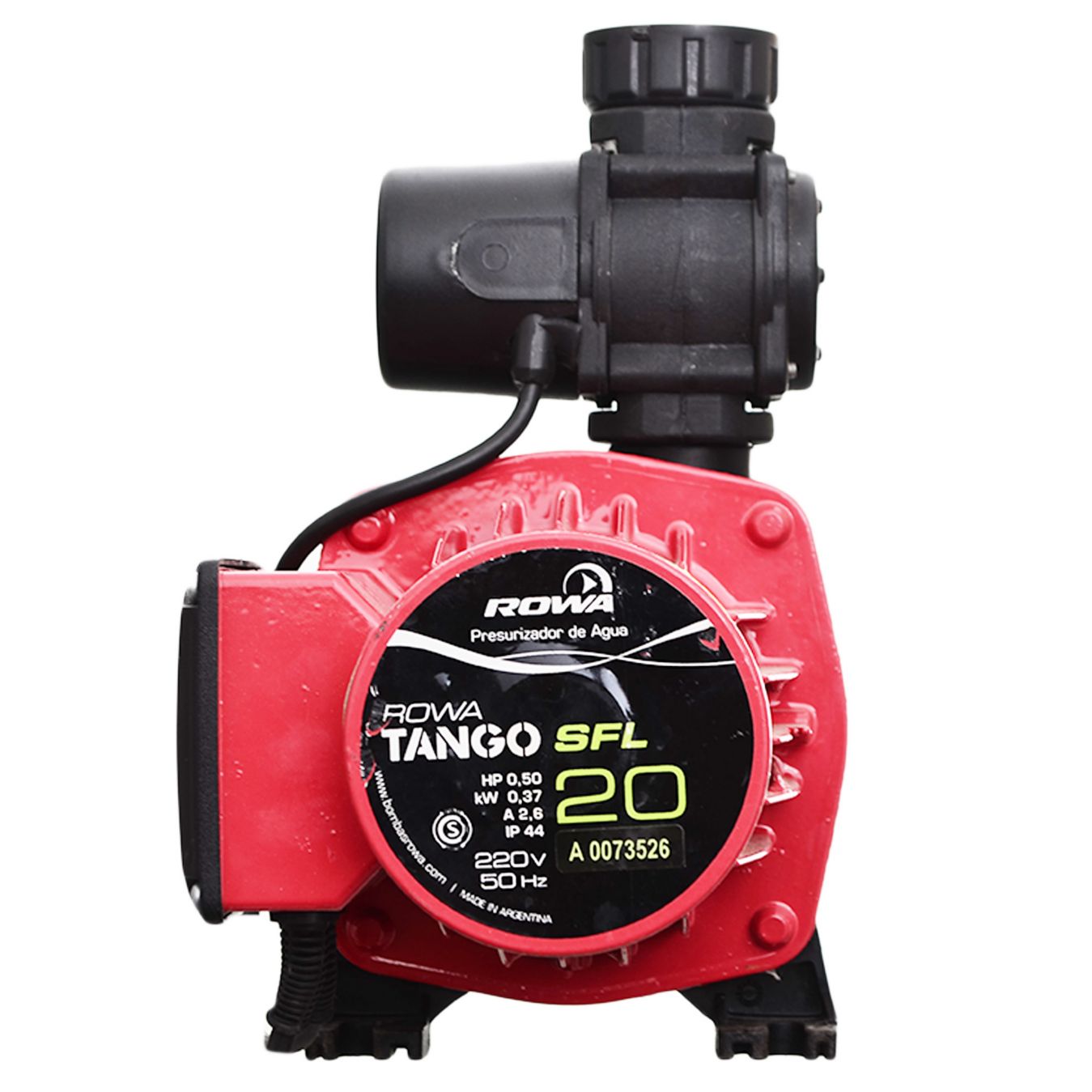 Cabinas de Duchas: Bomba presurizadora Tango Sfl 20 Rowa